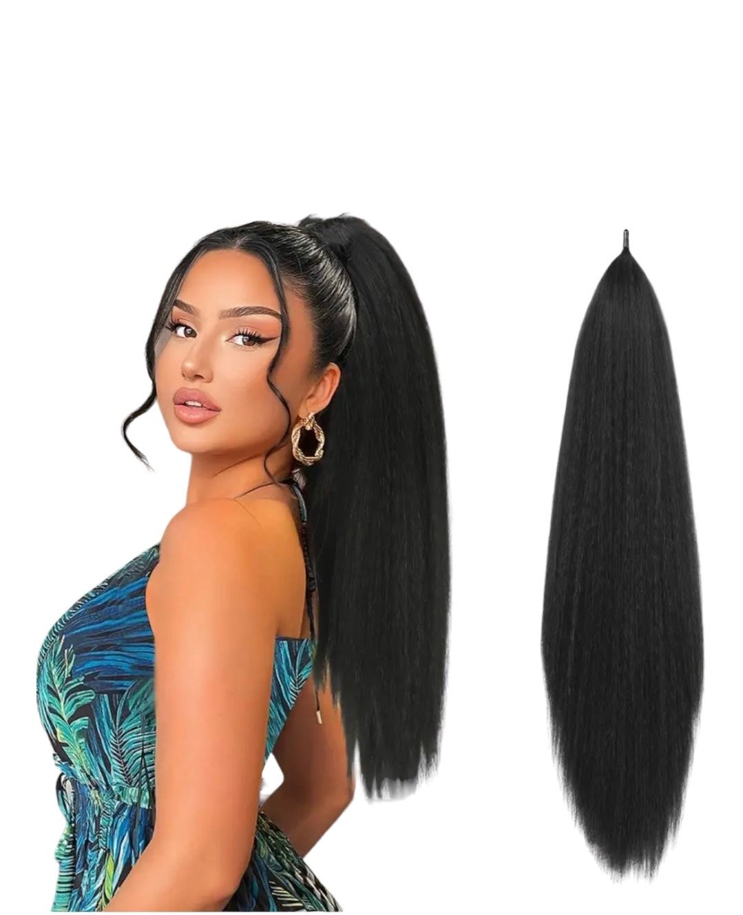 Kinky JLOW Ponytail – RosaceaebudLB